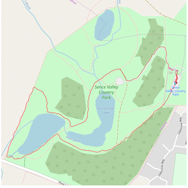 Friday 21st June 2019. Walk around Sence Valley