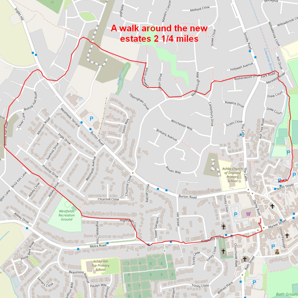 Friday 21st January 2022. Around Ashby